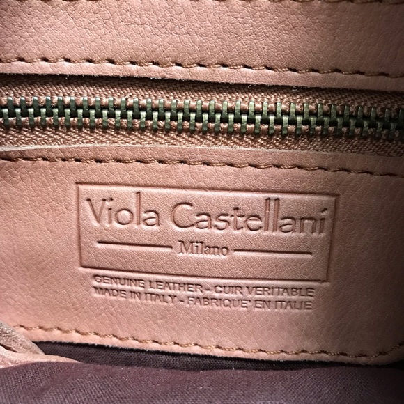 Viola Castellani | Bags | Viola Castellani Made In Italy Genuine ...